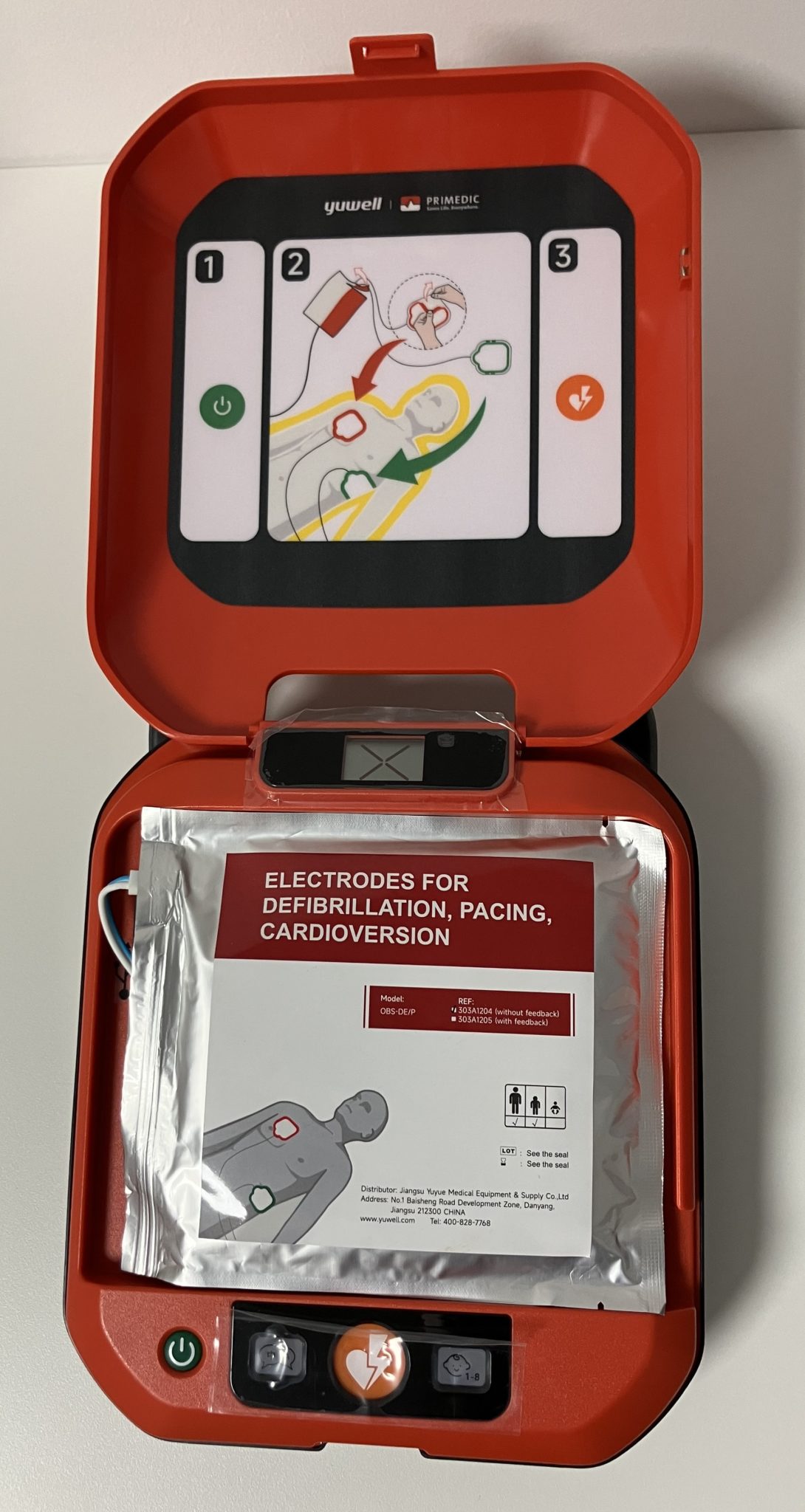 Defibrillator Primedic HeartSave Y halbautomatisch - MediDidakt